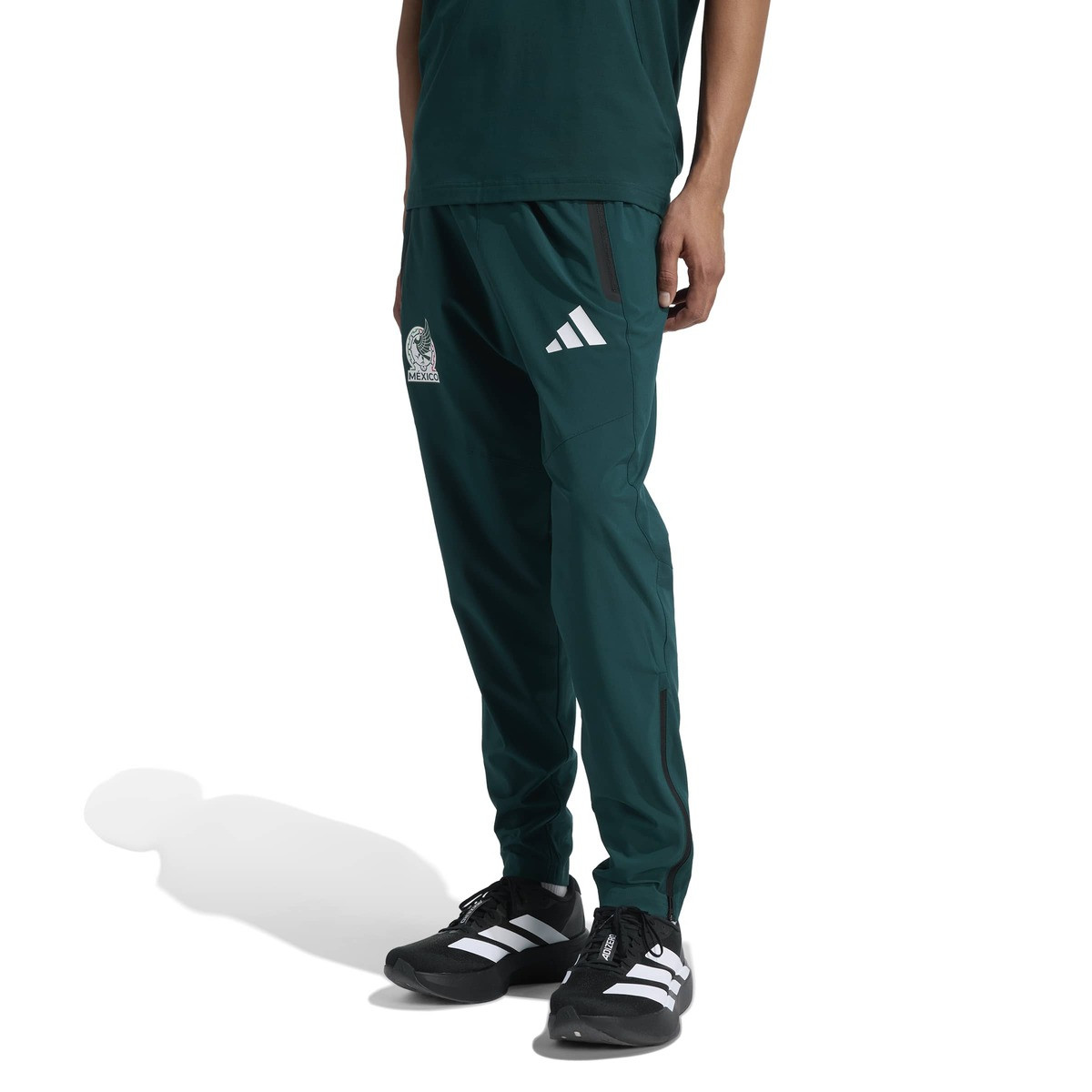 Adidas Mexique TT Pantalon de foot Vert 2026