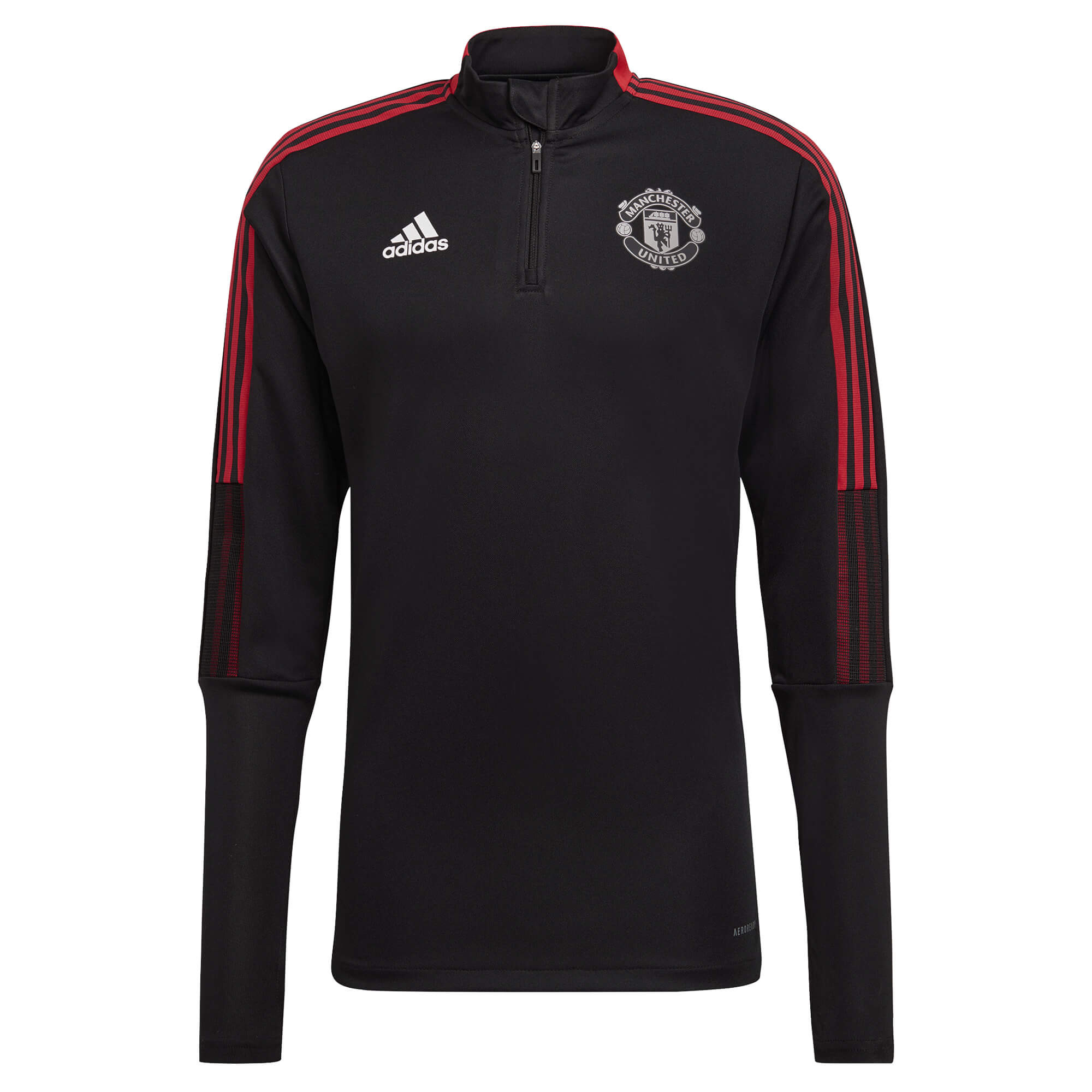 ADIDAS MANCHESTER UNITED SWEAT ENTRAINEMENT NOIR 2021/2022 GR3812