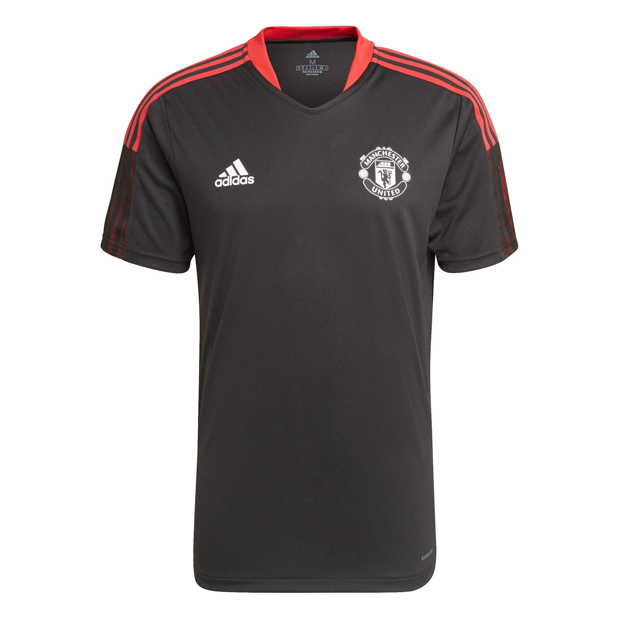 ADIDAS MANCHESTER UNITED MAILLOT ENTRAINEMENT NOIR 2021/2022 GR3819