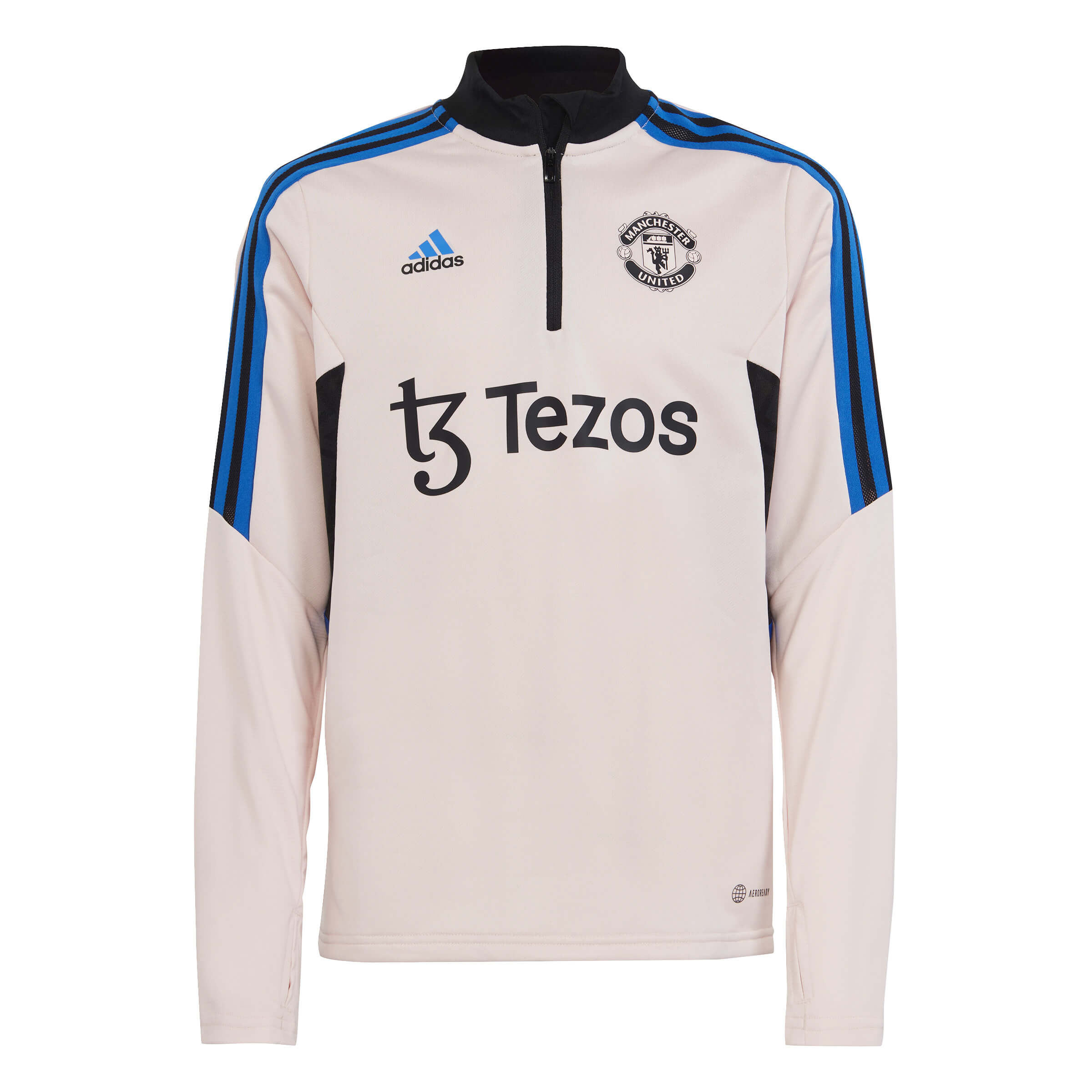 ADIDAS MANCHESTER UNITED SWEAT ENTRAINEMENT JUNIOR ROSE 2023 IJ4849