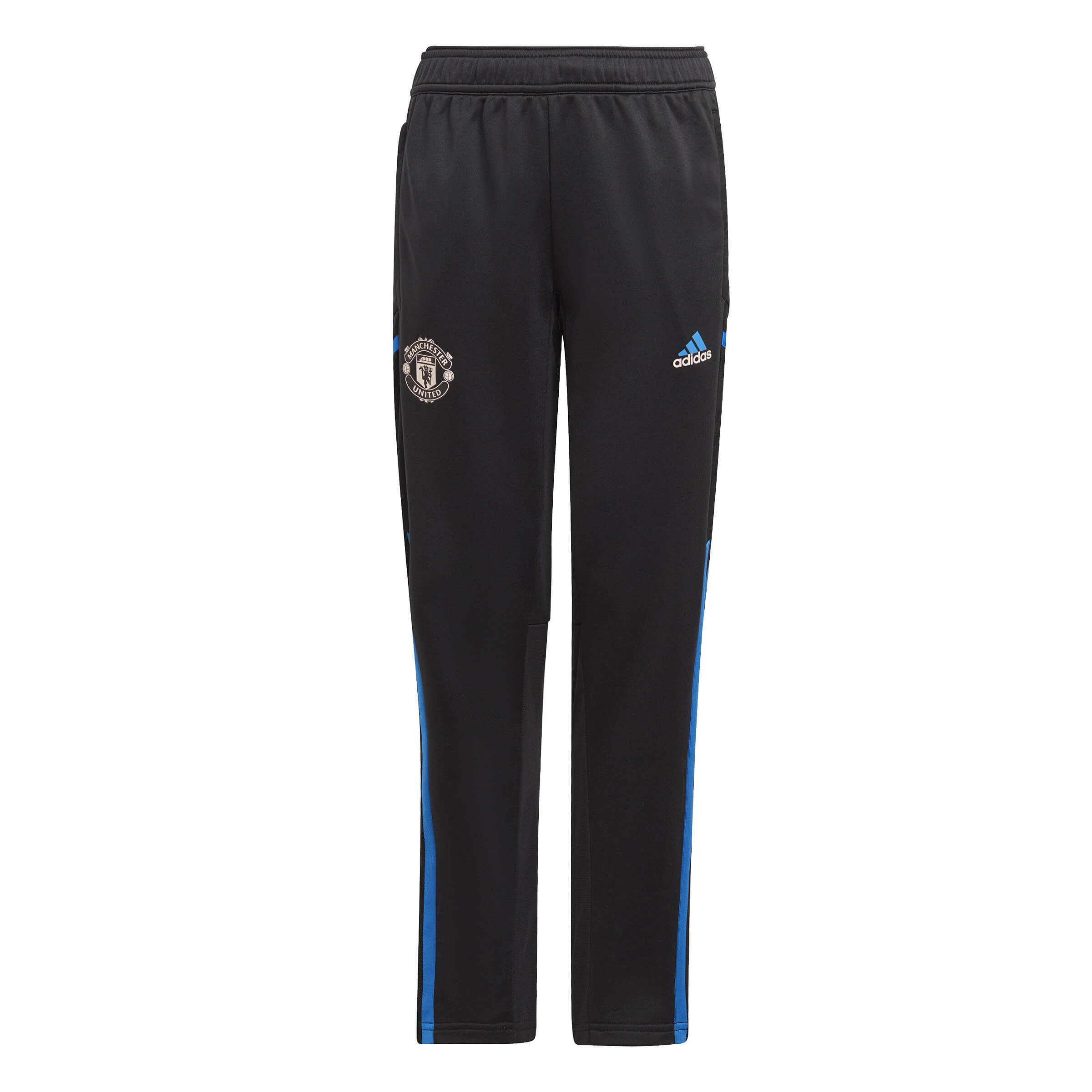 ADIDAS MANCHESTER UNITED PANTALON ENTRAINEMENT JUNIOR NOIR/ROSE 2023 IJ5599