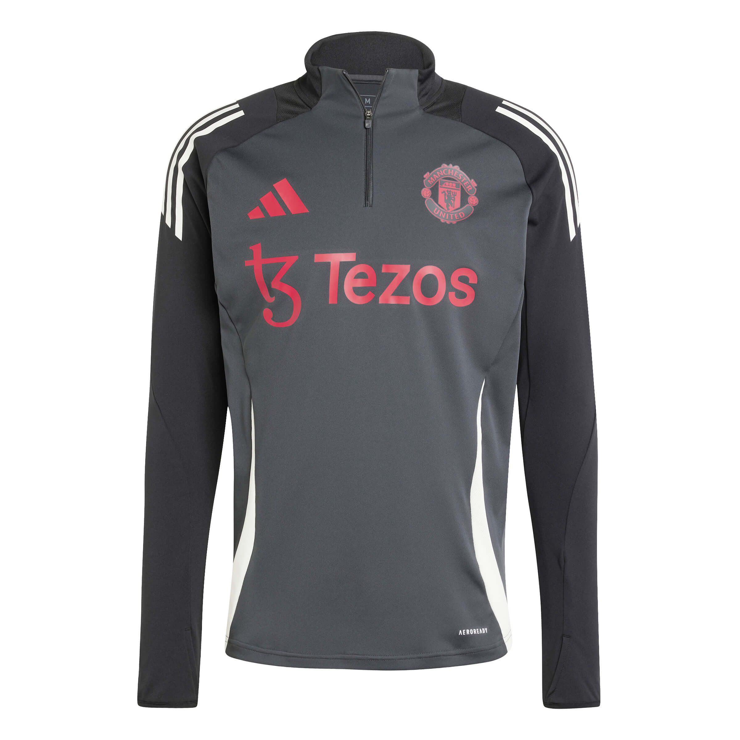Adidas manchester united eu sweat entrainement gris 2024/2025